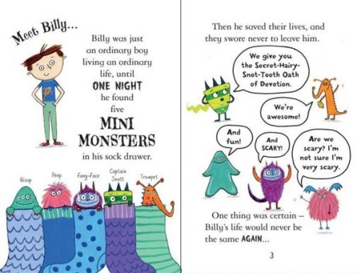 Billy Mini Monsters Series. | AllForSchool-Libros, juegos y recursos ...